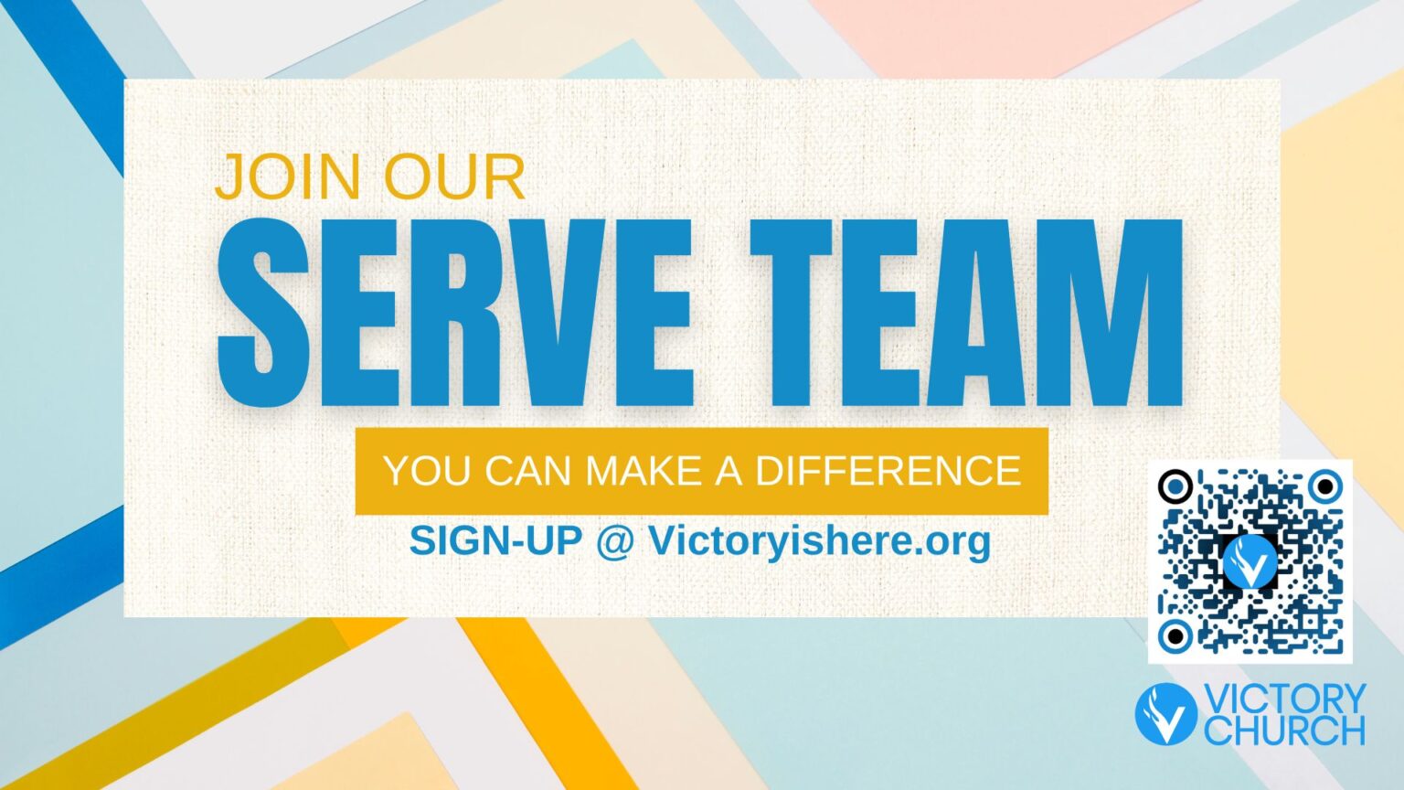 Serve Team – Victory Church